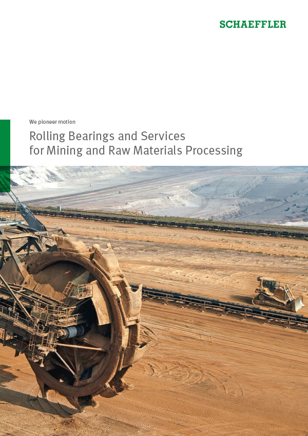 Mining and Processing | Schaeffler Thailand
