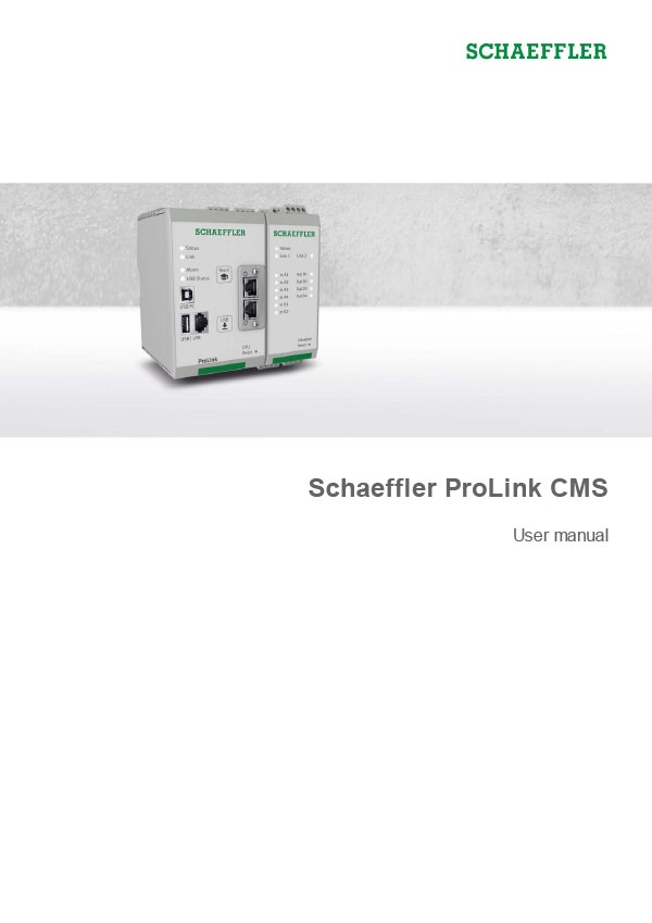 Schaeffler Prolink Cms สิ่งพิมพ์ แชฟฟ์เลอร์ ประเทศไทย